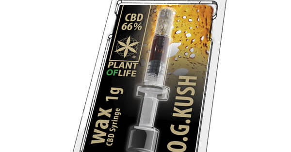 CBD konopljina smola 66% 1 ml - OG Kush | Kanabi.si