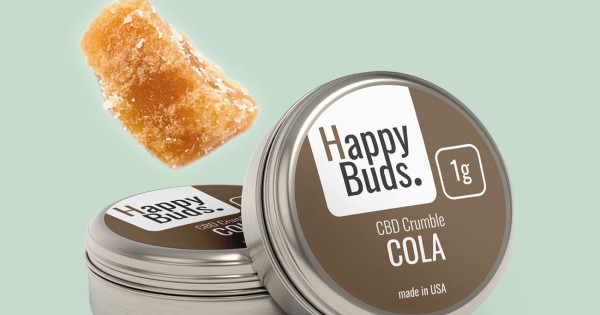 CBD crumble Happy Buds 75 % - ugodna cena - Kanabi