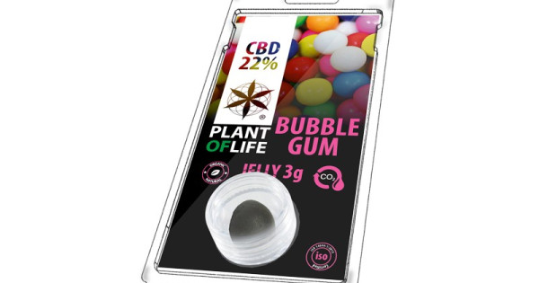 CBD smola Jelly, 22 %, 3 g - Bubblegum