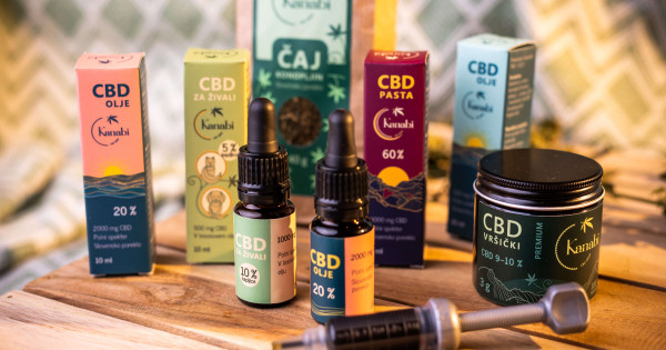 Slovenske CBD kapljice, paste in drugi izdelki Kanabi