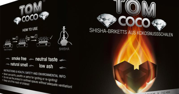 Oglje za šišo TOM Coco Diamond, 1 kg